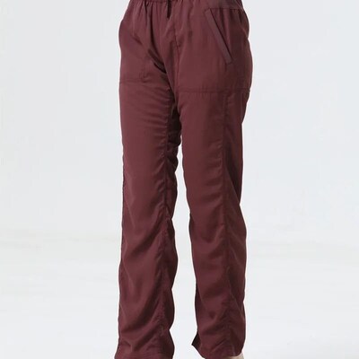 Womens New Folded Yoga Pants Super Soft Loose Micro Horn Fi