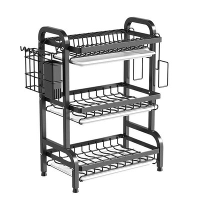Kitchen Storage Rack for Dishes and Plates, Drying Rack, Mul