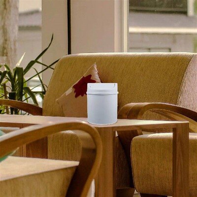 Mini Trash Can With Lid Waste Bins Swing Top Bin Small