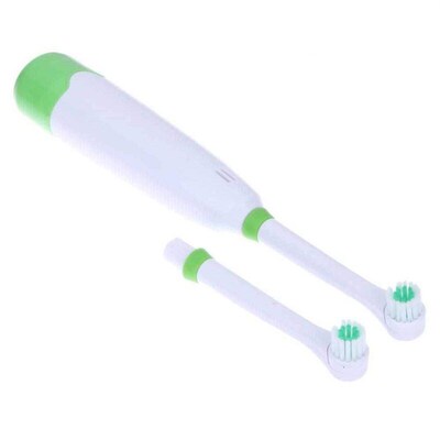 Green 1 PCS Rotating Anti Slip Waterproof  Electric Toothbr