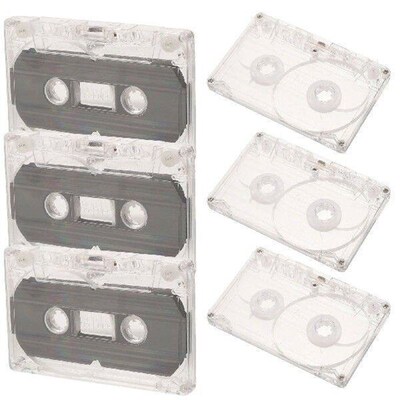 6 Pcs Tape Decoration Decorative Cassette DIY Tapes