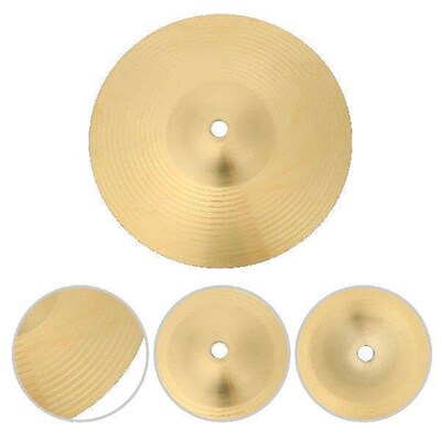 Drum Cymbals Jazz Kit Toddler Part Brass Percussion Fitting
