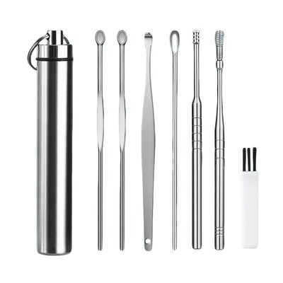 8/7/6pcs Ear Cleaner Wax Removal Tool Earpick Sticks Earwax