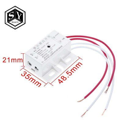 2019New 220V AC 50Hz Auto Infrared Sensor Switch PIR Microwa