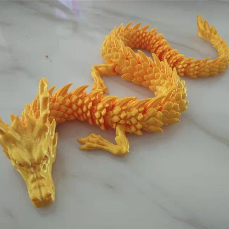 活动龙摆件精致模型3D打印环保材质创意玩具礼品假山鱼缸车内装饰
