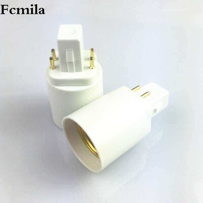 G24 to E27/E26/E14 conversion lamp holder 4 pin lamp holder