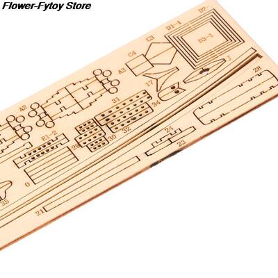 1:70 Port Wooden Sailing Boat Model DIY Kit Ship Assembly Cl