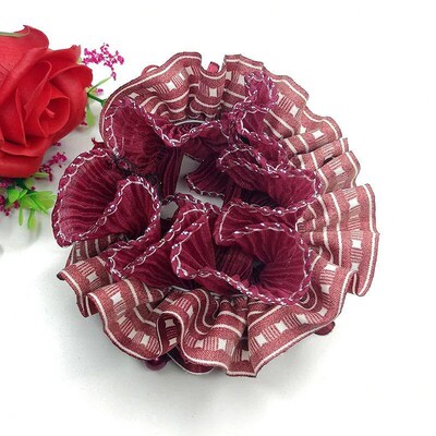 Korean Style Lace Threading Hair Band Shiny Bow Fashion Wome