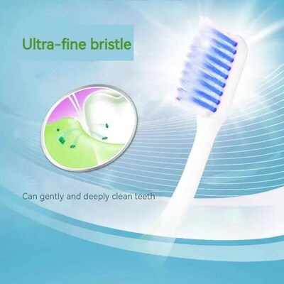 Clogate 6pcs Adult Soft Bristle Toothbrush Whitening Oral Hy