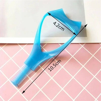 1/3pcs Plastic Portable Mascara Shield Applicator Eyelash Gu