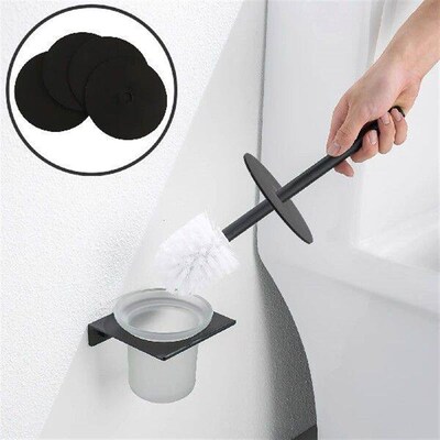4 Pcs Toilet Brush Accessories Replacement Plates Plastic
