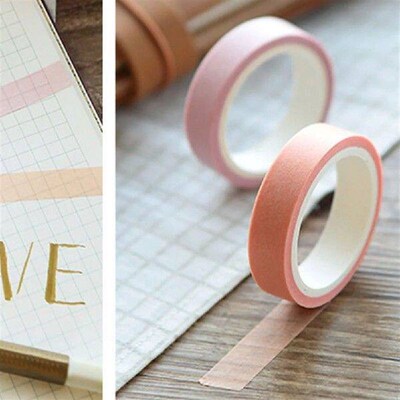 15 Rolls Hand Account Tape Crafting Japandi Decor Tool