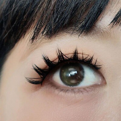 5 Pairs Makeup False Eyelashes Black Band Thick Eyelash Exte