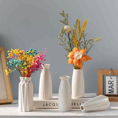 .Modern Flower Vase Home Flower Arrangement Living Room Orig