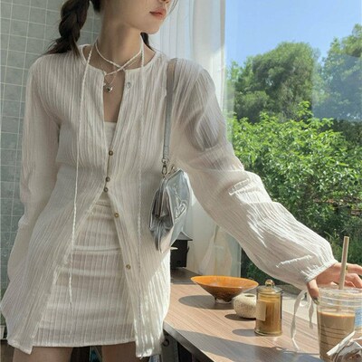 Fashion Suits Female Long Sleeve With Sunscreen Shi