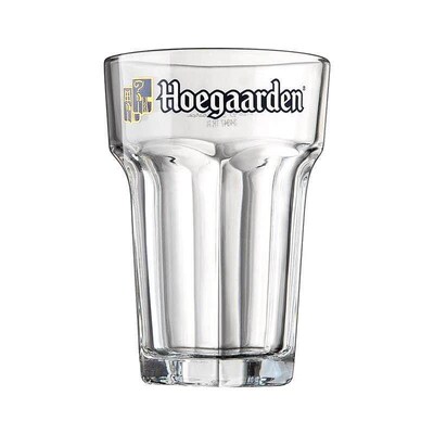 Fujia White Beer Cup Glass Six-edged Bar Beer Cup