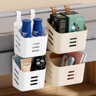 Wholesale plastic hanging storage baskets for kitchen and ba