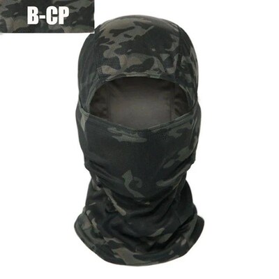 Multicam Tactical Balaclava Full Face Mask Shield Cover Cycl