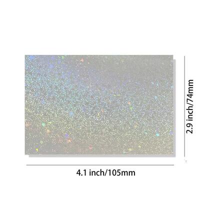 50 Sheets Sand Stars Holographic er Paper 2.94.1 inch Glit