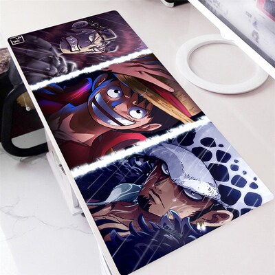 Mause Pad One Piece Mouse Large Anime Desk Mausepad Keyboard