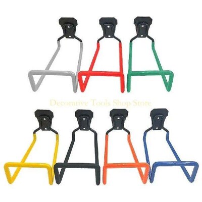 QX2E 2pcs Sturdy Metal Hose Holder For Wall Mounting Strong