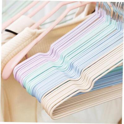 40 Pcs/Lot plastic Clothes Hangers Dress Coats Hanger holder
