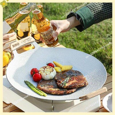 LDHL BBQ Grill Nonstick Griddle Pan, Binaural Design, Ideal