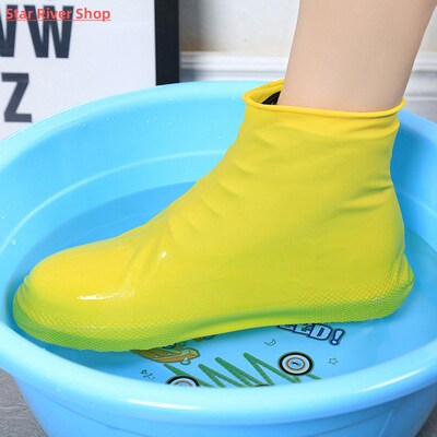 Rain Boots Waterproof Shoe Cover Silicone Unisex Shoes Prote