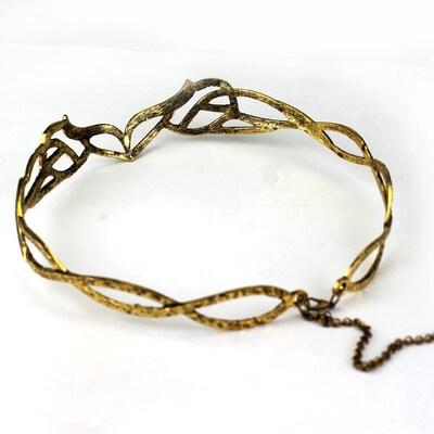 RetroELROND CROWN Elven King Thrandiul The Elf Elven Wreath
