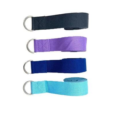 1.8mx3.8cm D-Ring Buckle Yoga Strap Gives Flexibility for Yo