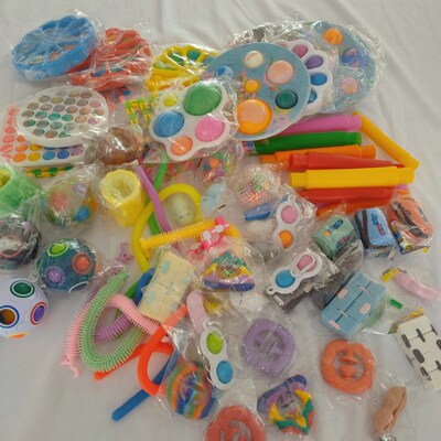 2023 Fidget Toys Pack Anti Sress Toy Set Marble Relief Gift
