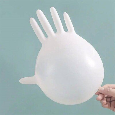 Household Cleaning Beauty Pink Nitrile Gloves Dishwashing