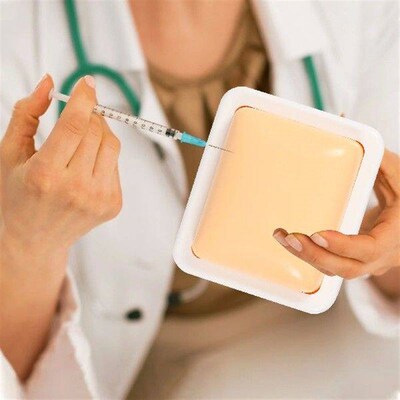 Injection Practice Pad Human Skin Puncture Training
