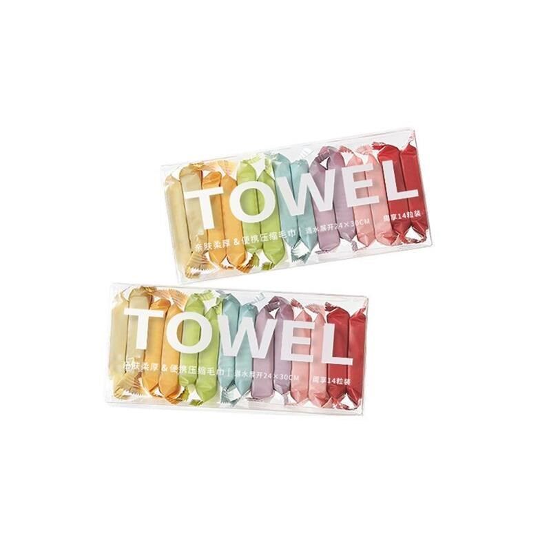 Disposable compression face towel一次性压缩毛巾洗脸巾加厚