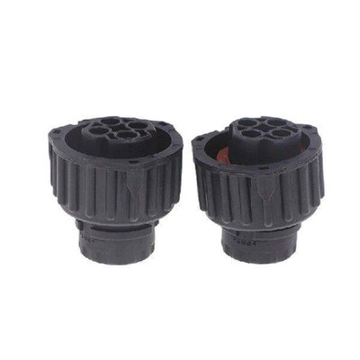 2 Set 4 Pin Tyco Round Odometer Speed Sensor Plug Sealed