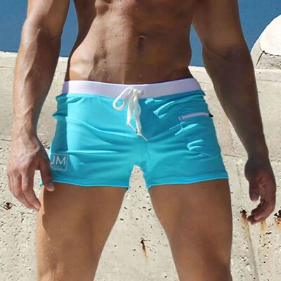 Sexy Swimwear Men Swimsuit Sunga Masculina Mens Swimming Bea