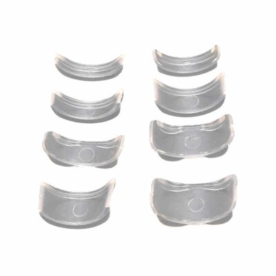 8 Sizes Silicone Invisible Clear Ring Size Adjuster Resizer