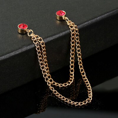 Shirt Collar Decoration Mens Fashion Collar With Diamond Ch