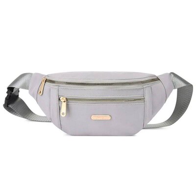 Women Waist Bag Fanny Pack Zipper Chest Bag Female Banana Ba