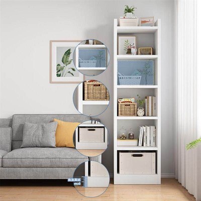 Bookshelf bedroom simple bookcase living room bookrack 书架