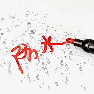 3/9pcs Permanent  Paint Marker Pen Waterproof Black Pen for