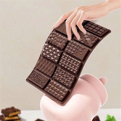 12 Hole Silicone Biscuit Baking Mould DIY Cake Baking Mould