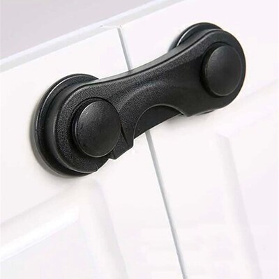 Multi-functional safety lock Baby safety cabinet drawer door