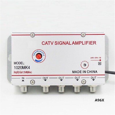Cable  Splitter Amplifier 20Db Digital  Antenna Signal