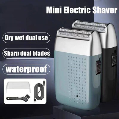 Electric Shaver For Men Beard Trimmer Shaver Portable Hair C