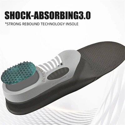 1 Pair Plantar Fasciitis Orthotic Shoe Inserts Arch Support