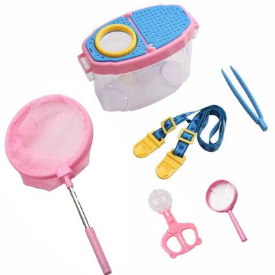 Portable Handheld Magnifying Glass Insect Observation Box Ob