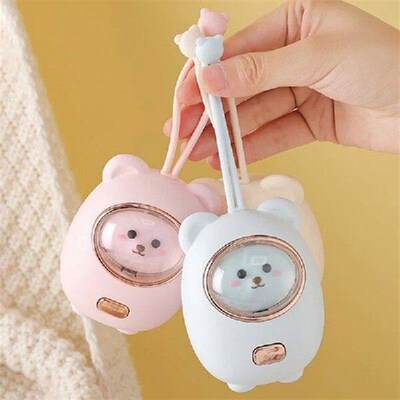 1200mAh Cute Bear Portable Warmer For Womens Hands Babys