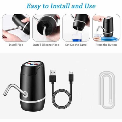Home Gadgets Water Dispenser Pump Mini Barreled Water Pump