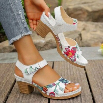 Womens Peep Toe Hihg Heel Sandals Summer Gladiator Shoes